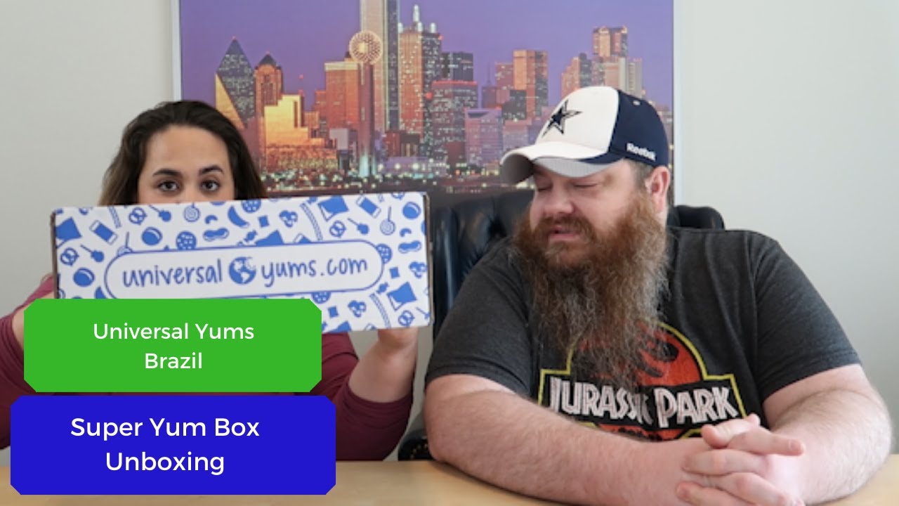 Universal Yums Unboxing - Brazil- March 2020 - Super Yum Box - Beardly ...