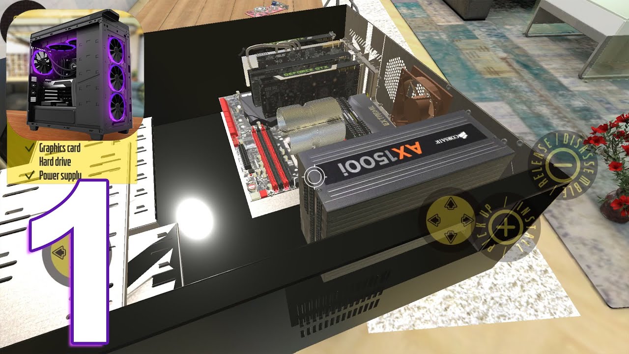 PC BUILDER SIMULATOR 2020 Gameplay Walkthrough Part 1 (IOS/Android) - YouTube