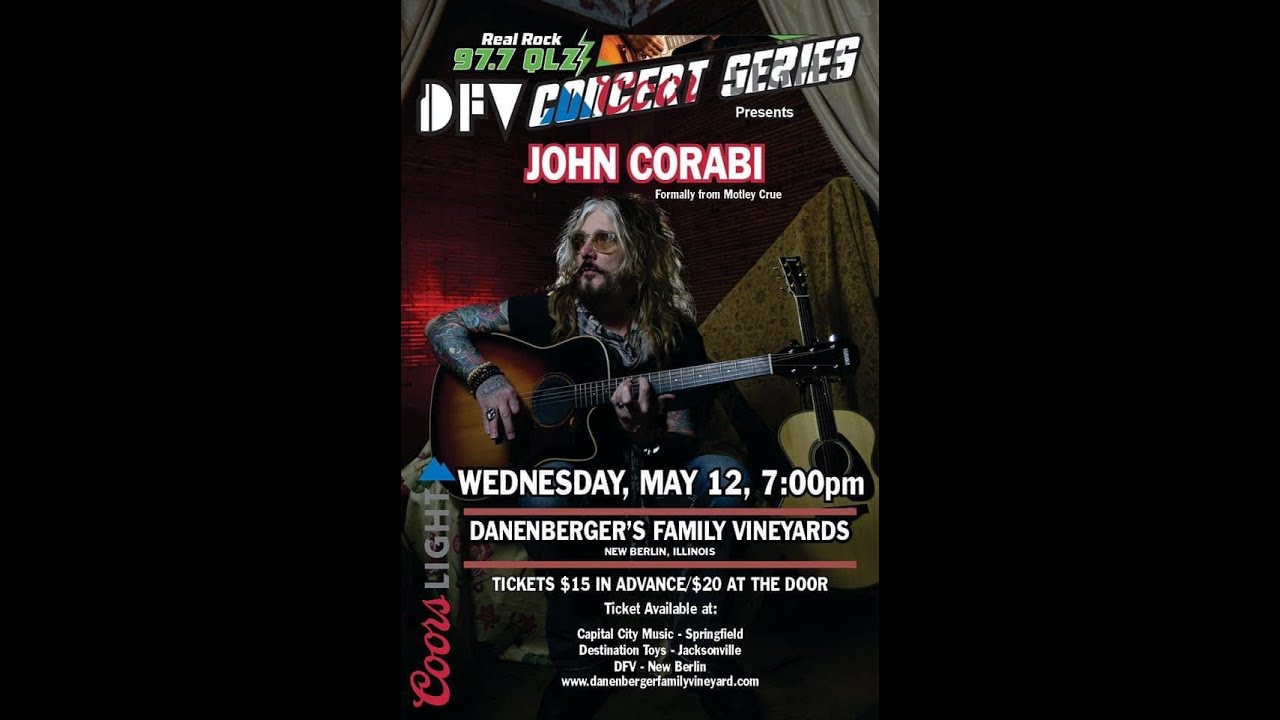 John Corabi New Berlin IL 05 12 2021 AUDIO ONLY - Mötley Crüe - YouTube
