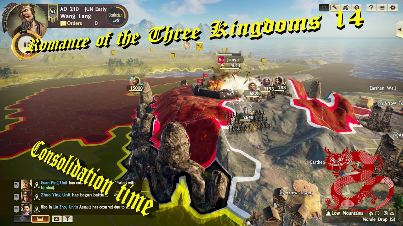 ROTK 14 Beefing up. - YouTube