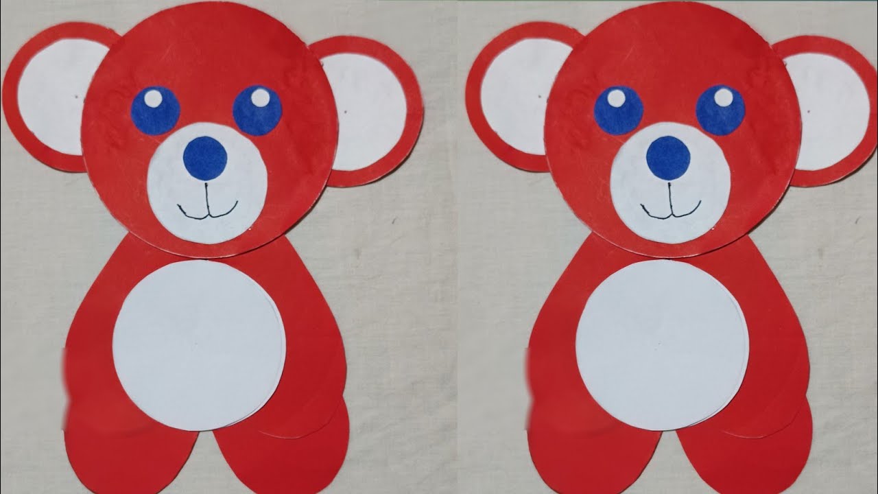 Amazing Teddy Bear Making Ideas With Paper ! Cute And Easy Paper Teddy ...