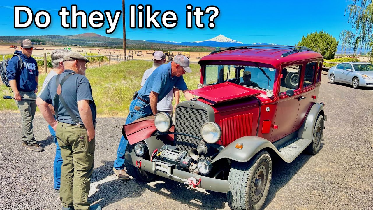 Classic Car Guys React To My 4x4 Restomod! (we got a history lesson ...