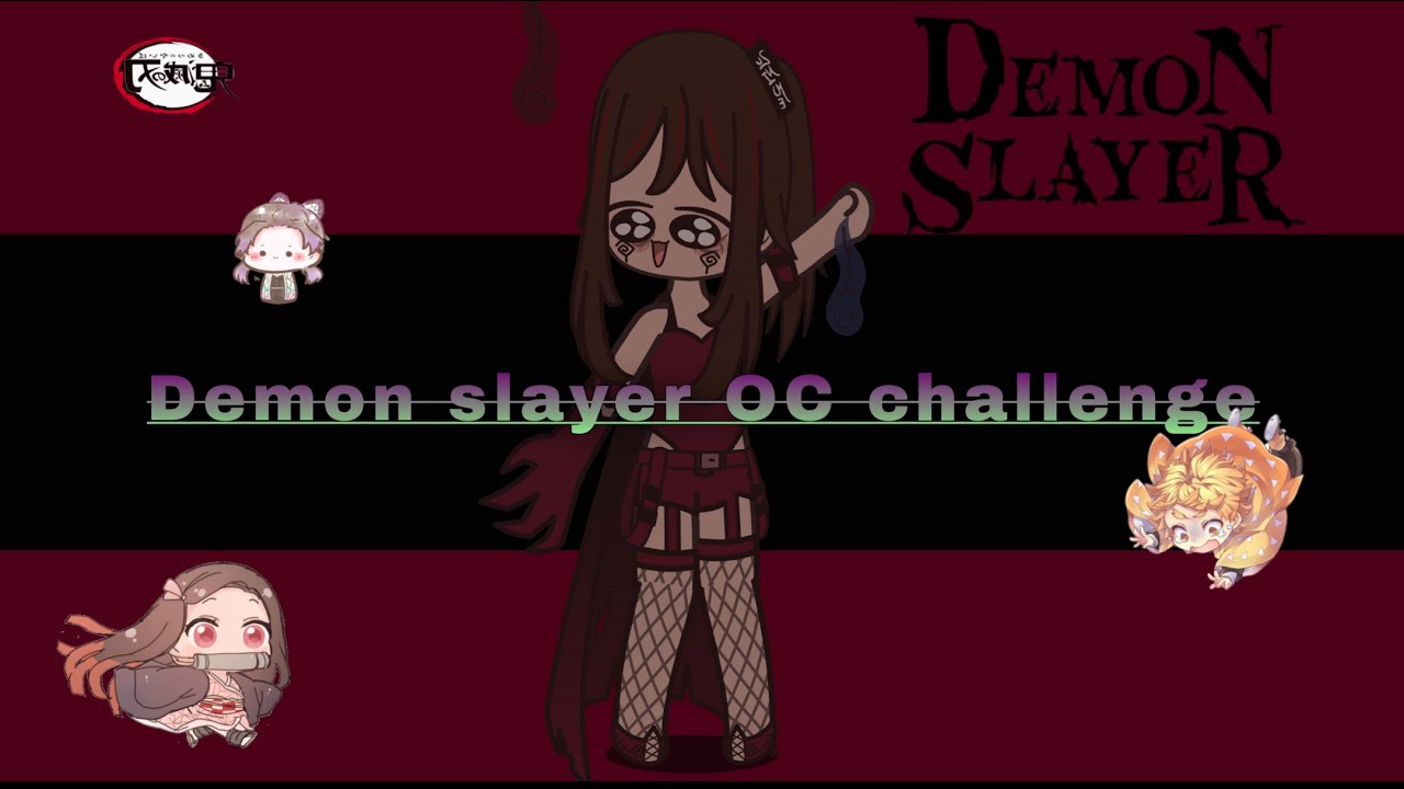 Demon slayer oc challenge🤩🗡🍙 - YouTube