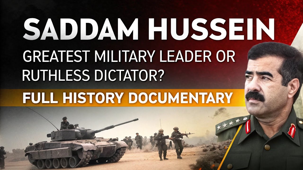 Saddam Hussein - Greatest Military Leader or Ruthless Dictator? | Full ...