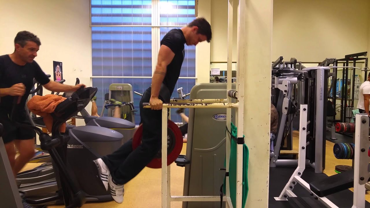 Dips lestés 35kgx10 reps - YouTube