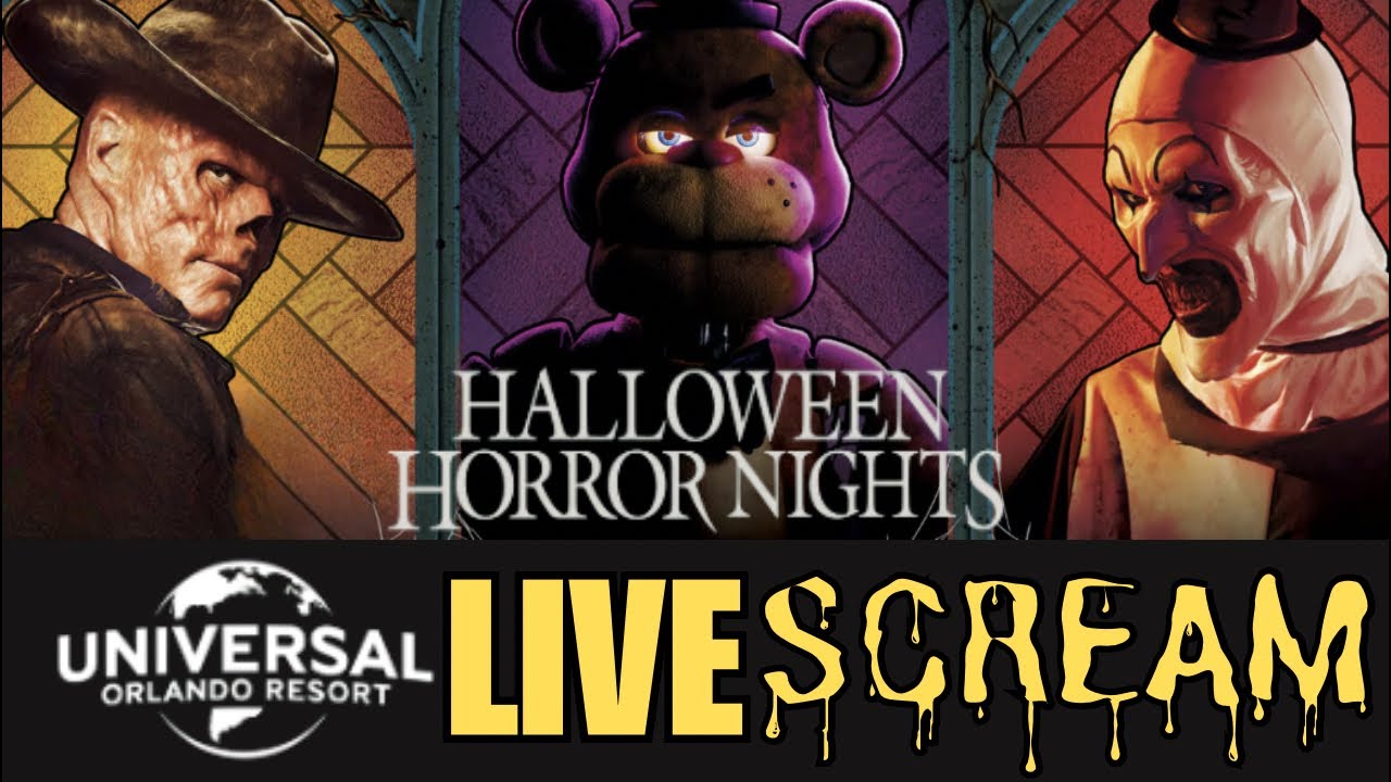 LIVE from Opening Night at Halloween Horror Nights Orlando 2025 👻 ...