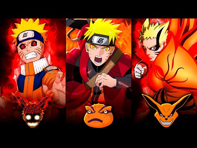 Forma De Raposa De Nove Caudas Naruto