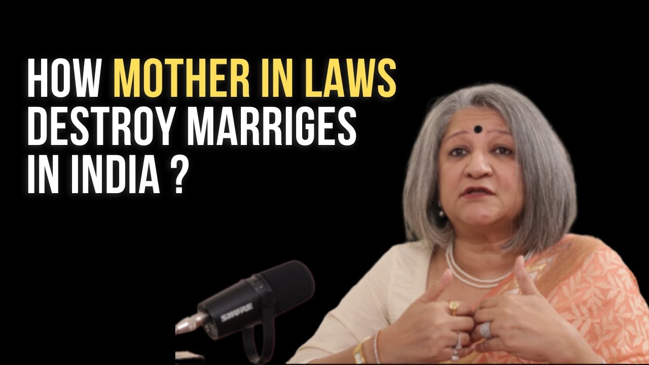 Are Indian Mother In Laws destroying marriages in India ? - YouTube
