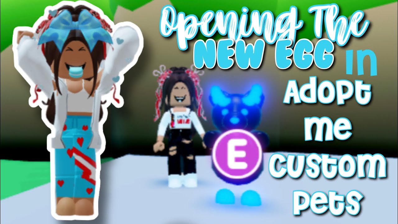 Opening The NEW Nightmare Eggs in Adopt Me Custom Pets! - YouTube