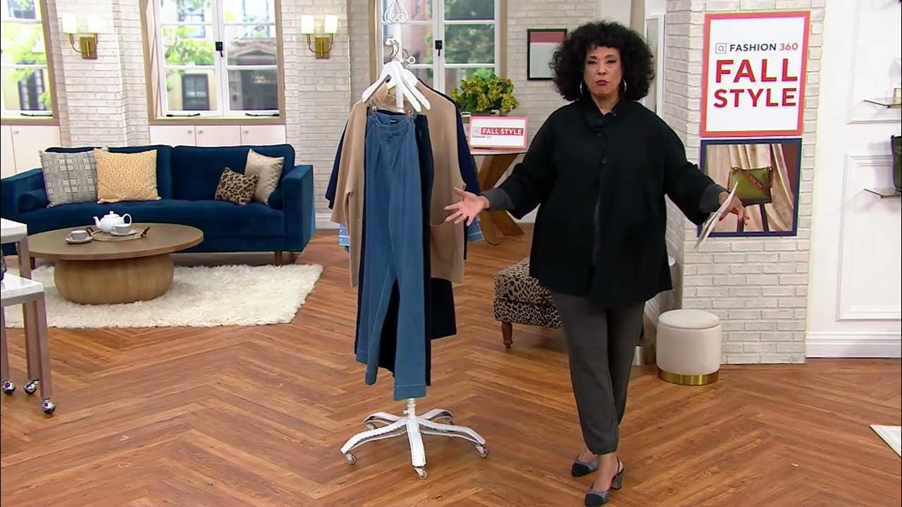 Studio Park x Leah Williams Denim Trouser on QVC - YouTube