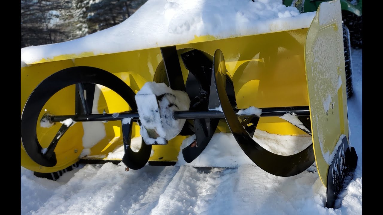 Snowblower Skids, Model ASE9545-C - YouTube