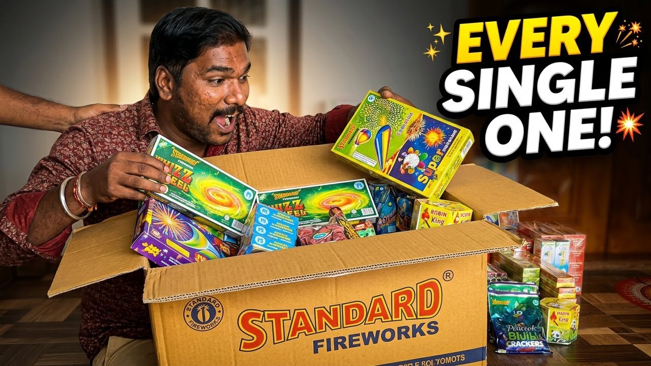 Sivakasi Crackers Unboxing 🧨💥 Standard Fireworks - YouTube