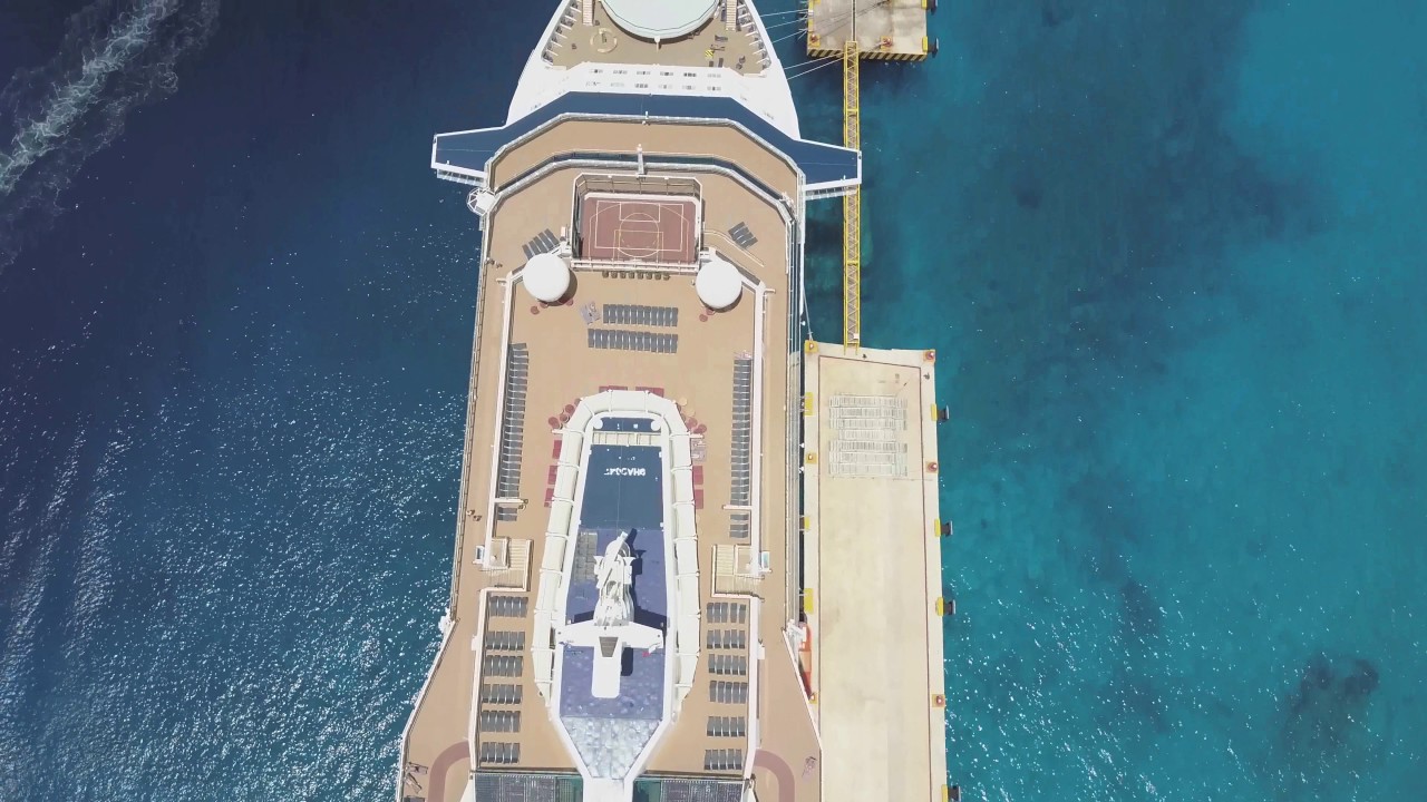 Aerial footage on Celebrity Reflection - YouTube