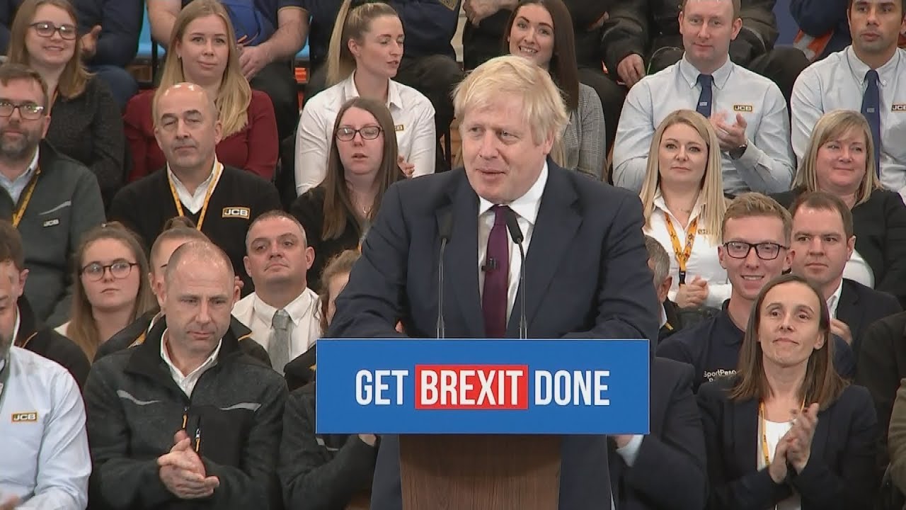 Campaign Live: Boris Johnson delivers campaign speech in Staffordshire ...