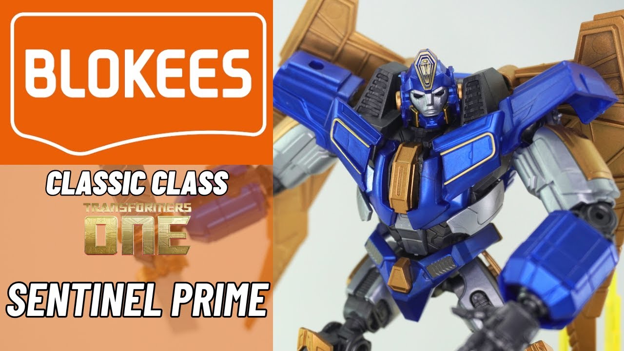 @Blokees Classic Class TF ONE SENTINEL PRIME Review - YouTube