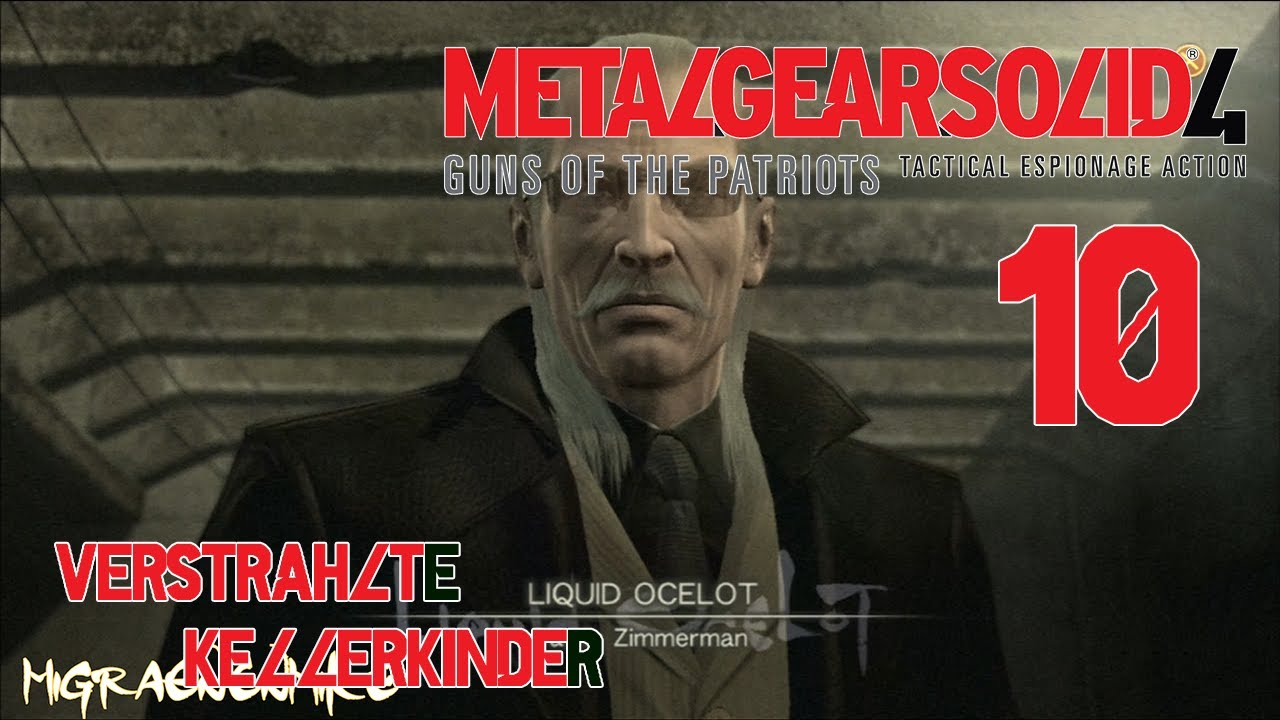Let's Play Metal Gear Solid 4 #010 - Liquid Ocelot [PS3] [Deutsch] [HD ...