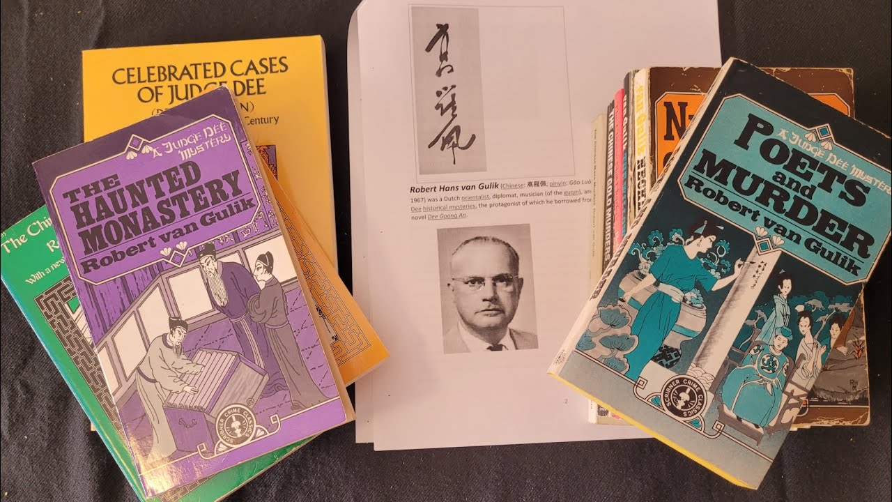 Judge Dee by Robert Hans van Gulik paperback series. - YouTube