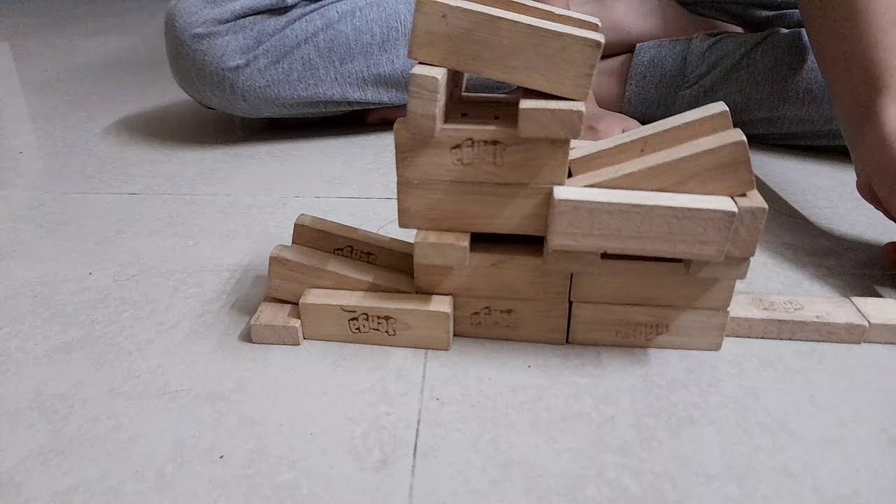 How to make jenga tunnels - YouTube