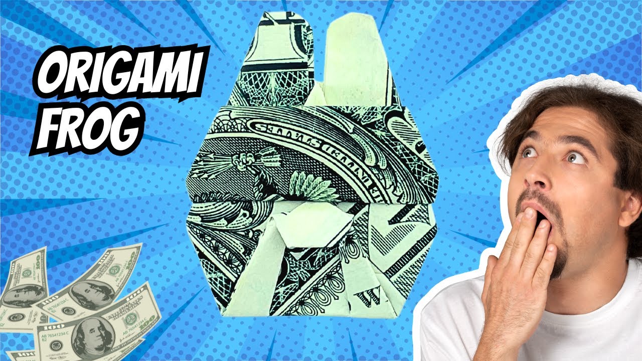 Dollar Bill Origami Frog - YouTube