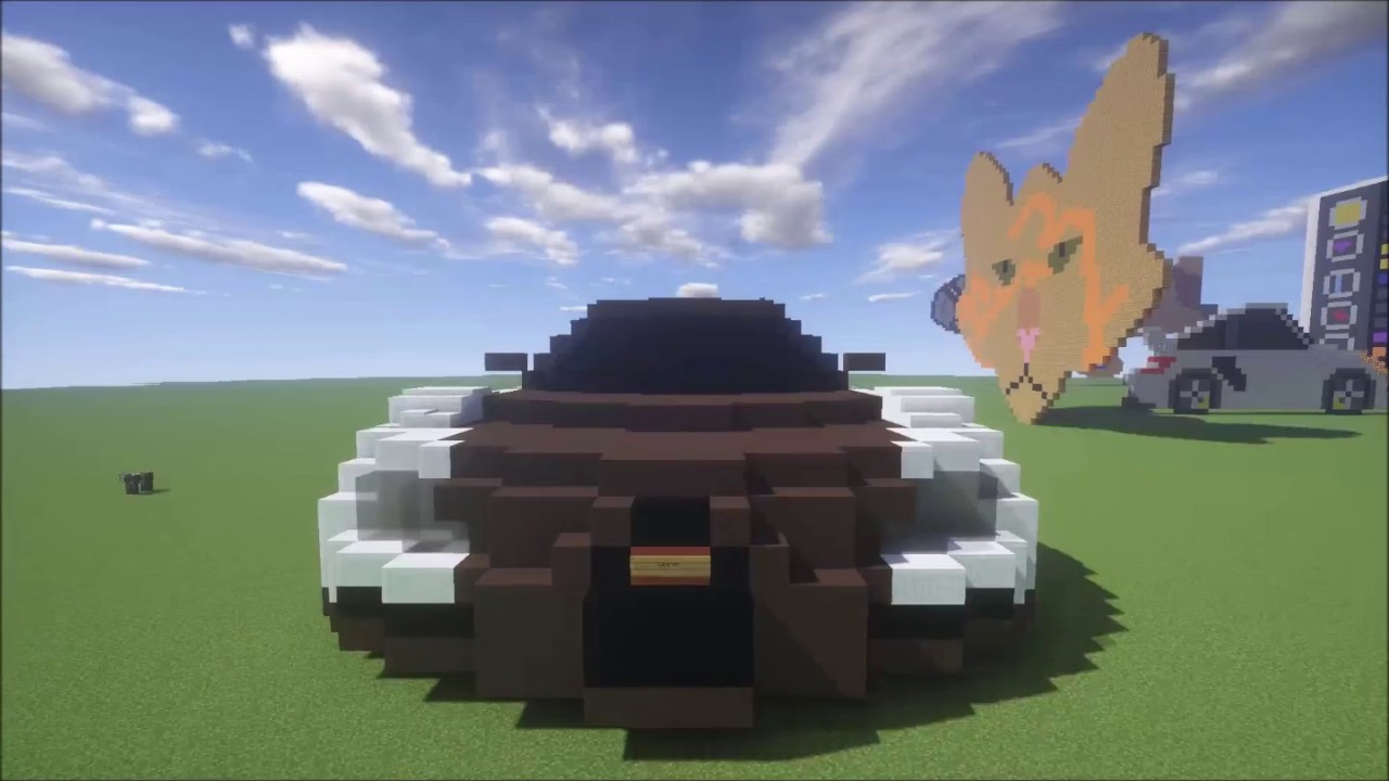 Minecraft Bugatti Veyron 16.4 Grand Sport Vitesse Showcase - YouTube