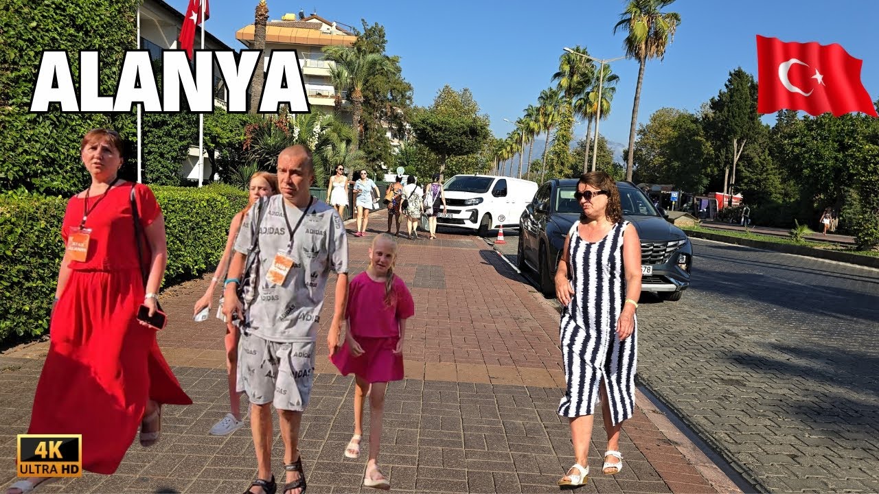 Alanya City Center Turkey | Walking Tour Alanya Antalya Türkiye [4K HDR ...