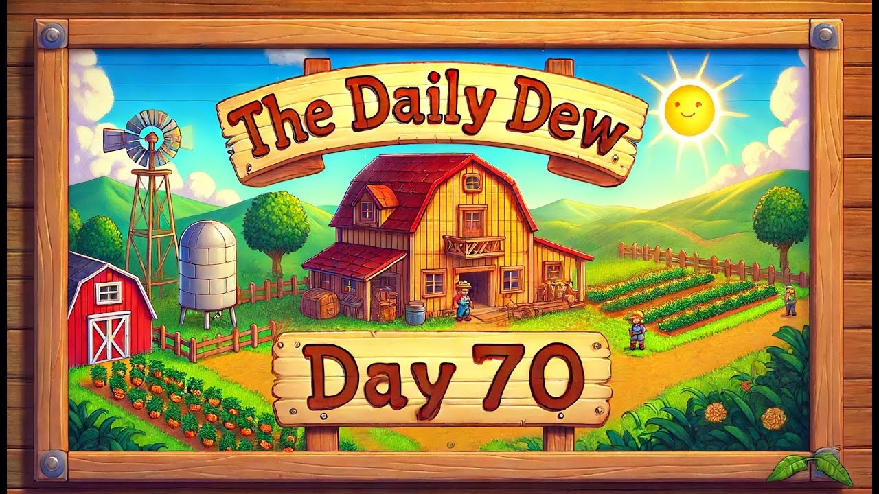 The Daily Dew Day 70 | What Animals Should I Get? | Stardew Valley ...