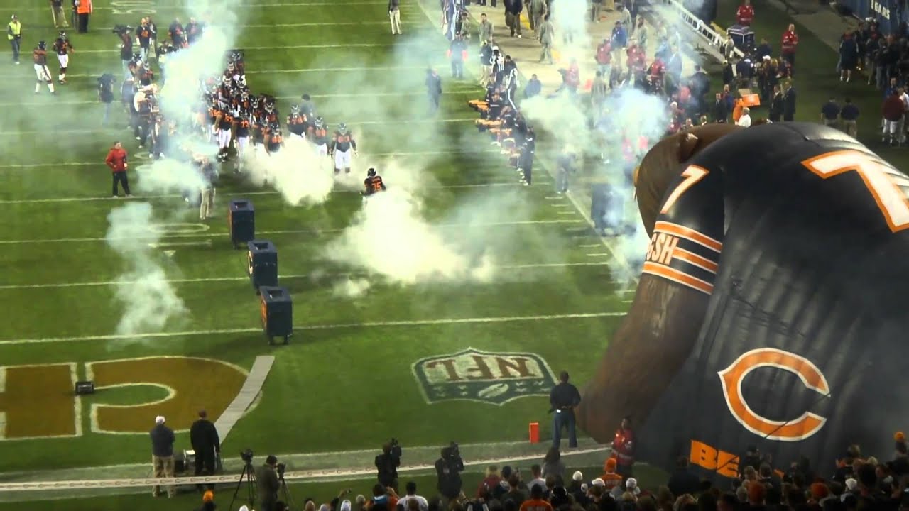 Chicago Bears Intro's - YouTube