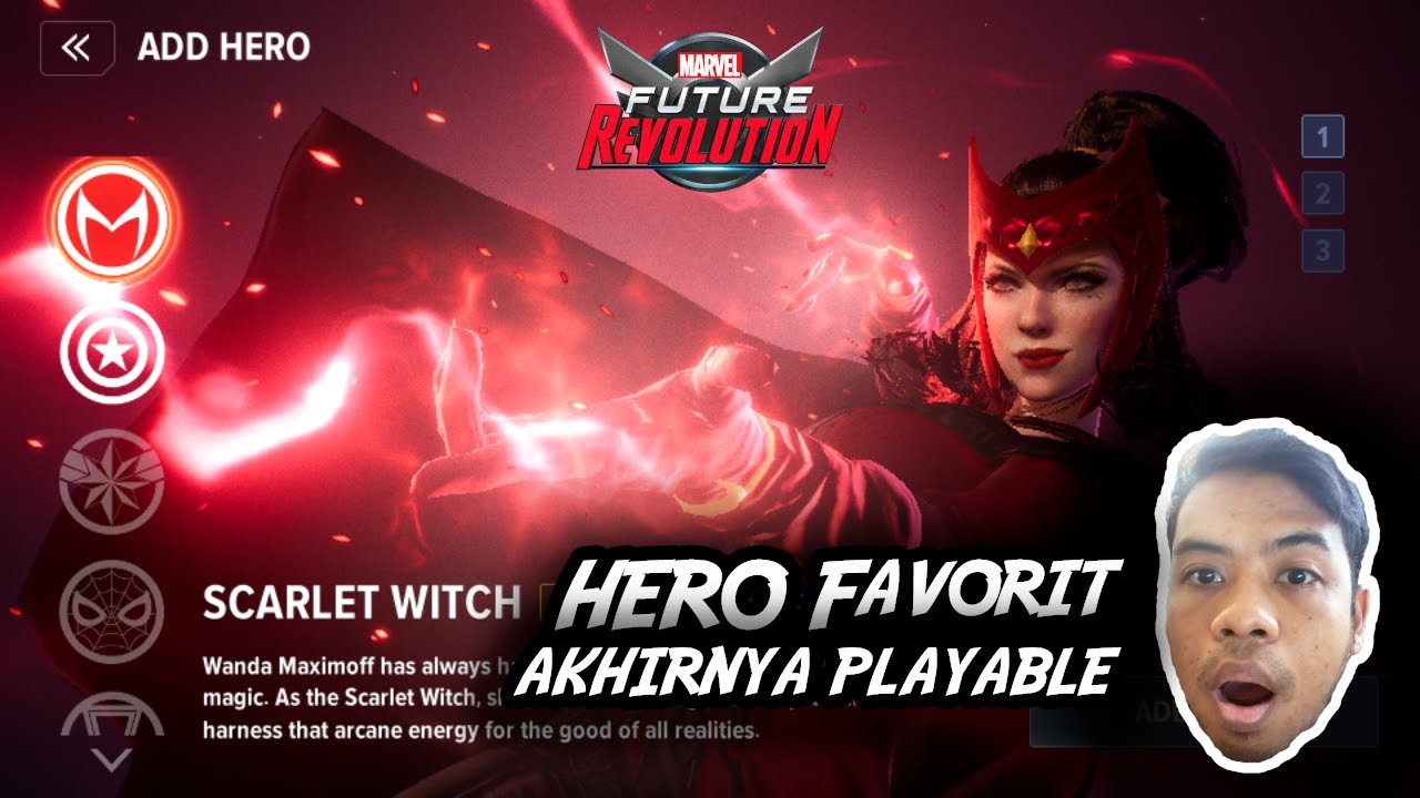 Akhirnya Wanda Maximoff (Scarlet Witch) Playable - Marvel Future ...