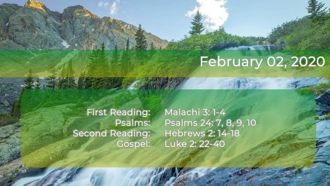 DAILY BIBLE READING - FEBRUARY 2, 2020 - YouTube