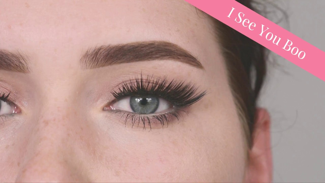Icona Lashes In Style "I See You Boo" - YouTube