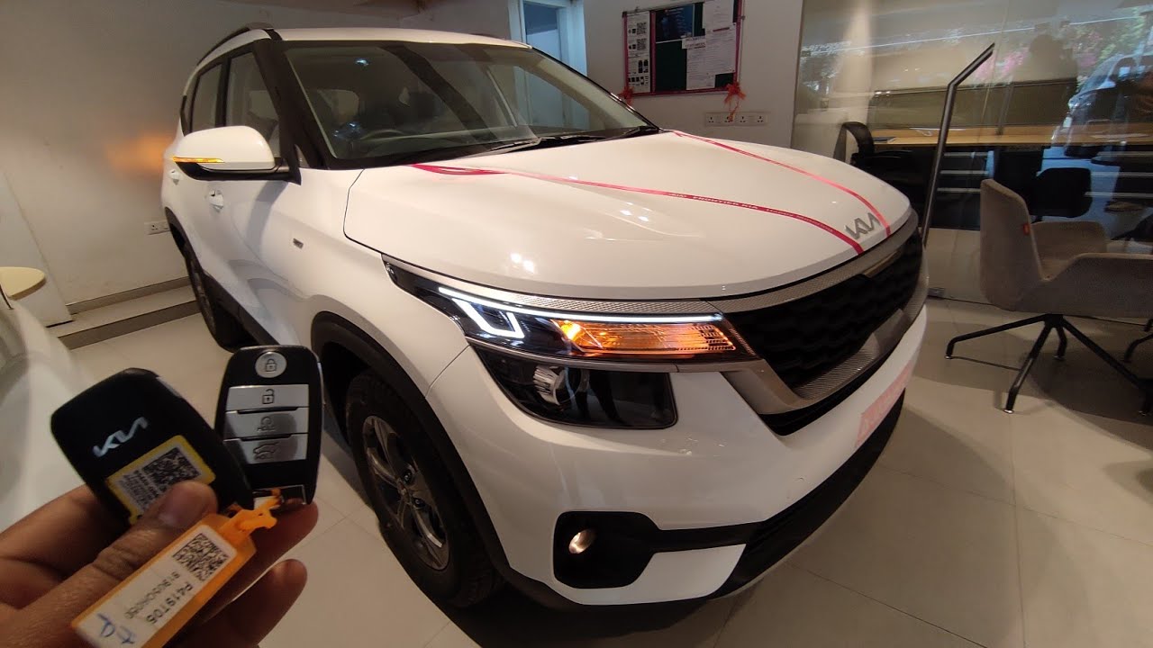 The most beautiful SUV with beautiful Features Kia Seltos HTX Plus imt ...