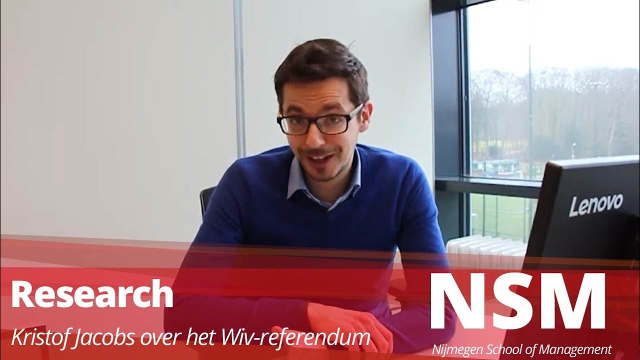Universitair docent Politicologie Kristof Jacobs over het Wiv ...