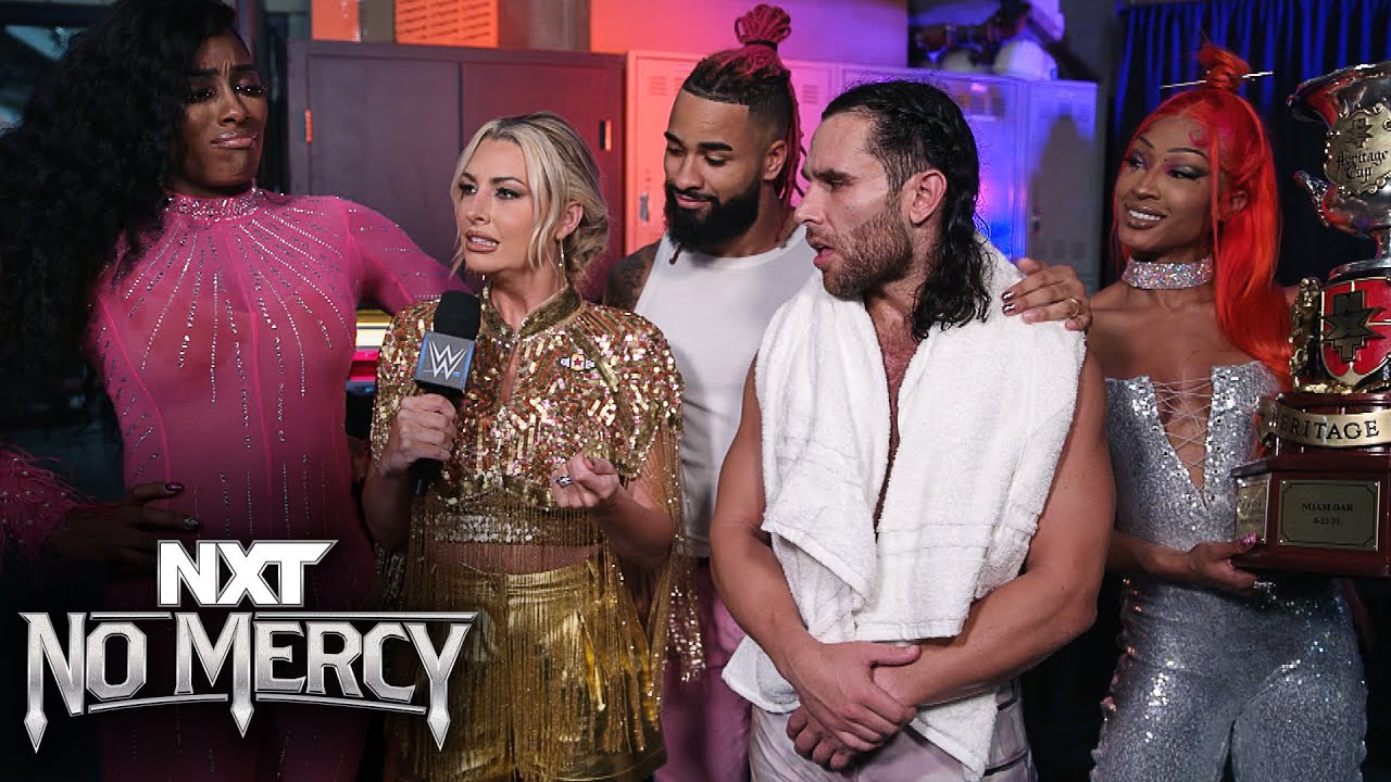 The Meta-Four run NXT: NXT No Mercy 2023 exclusive - YouTube