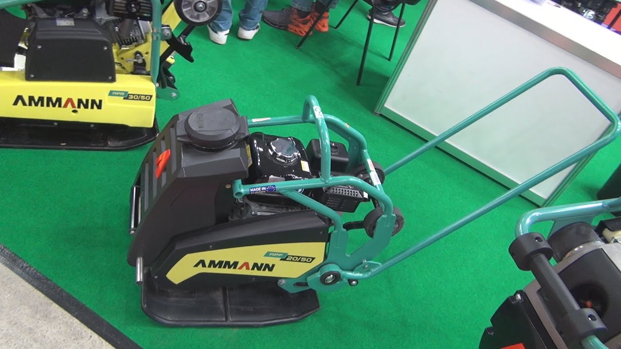 Ammann APF 20/50 Vibratory Plate (2023) Exterior and Interior - YouTube