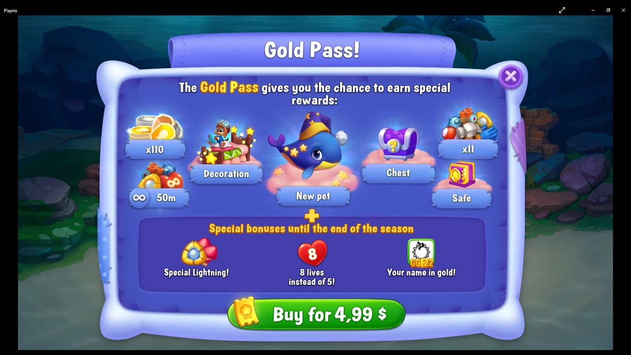 Fishdom - Event - Gold Pass - Dreamland - YouTube