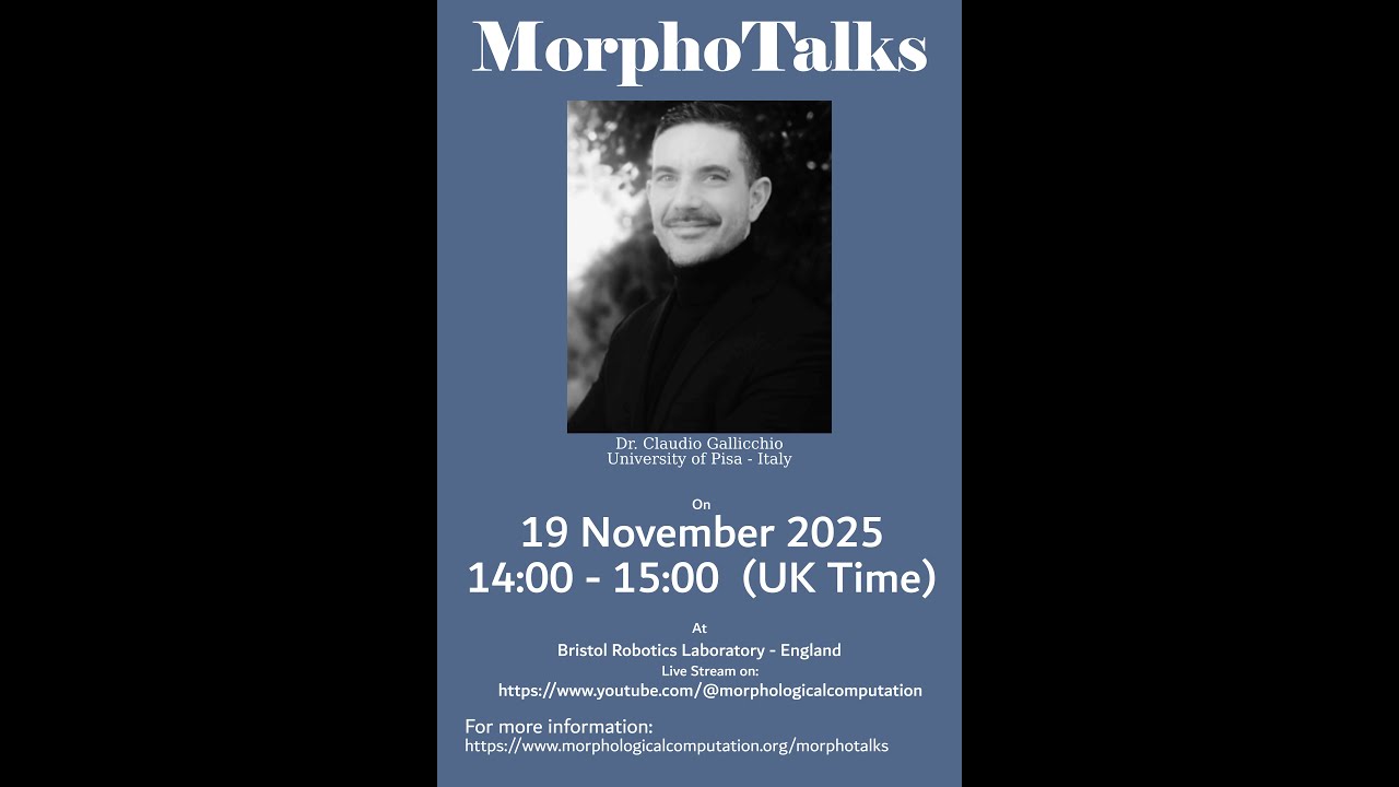 MorphoTalks - Dr. Claudio Gallicchio - YouTube