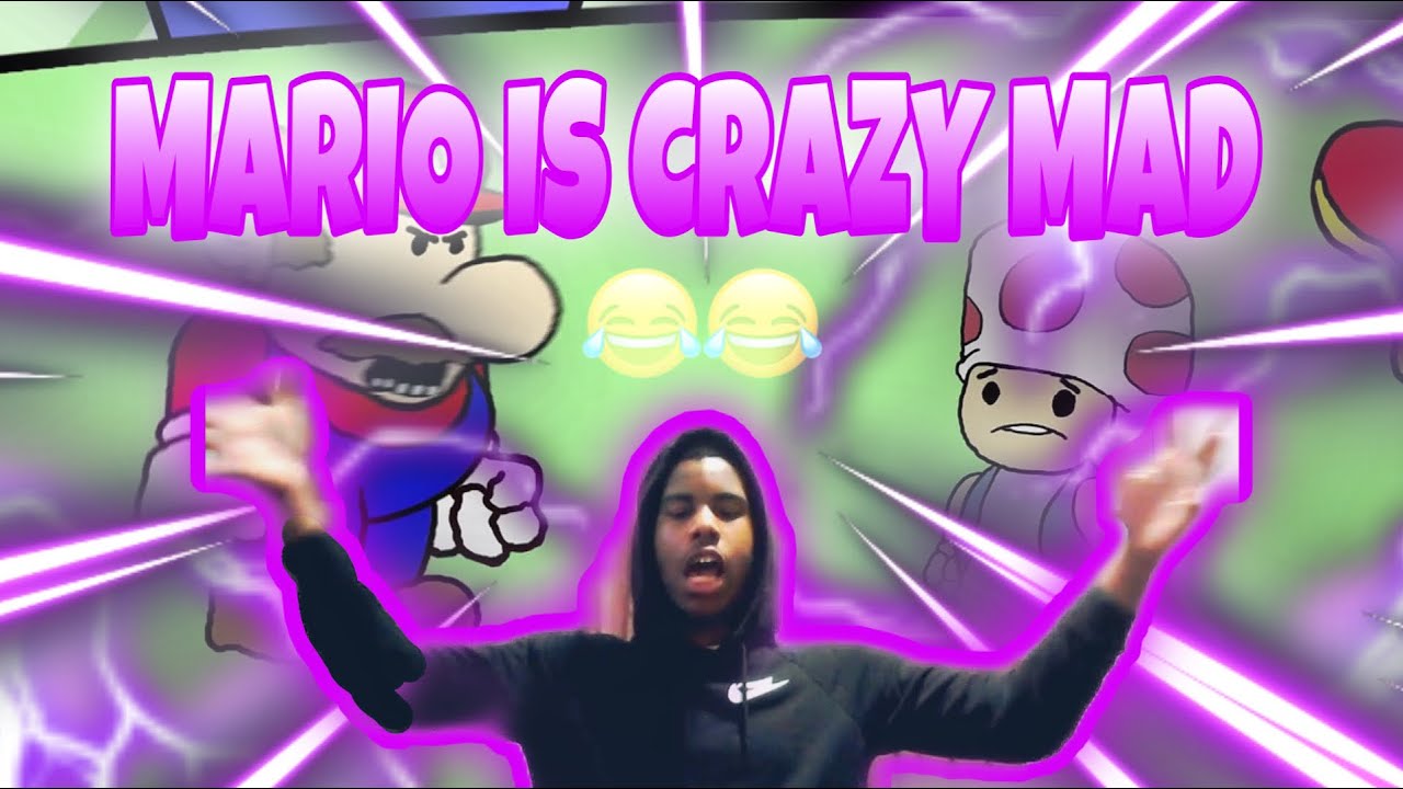 MARIO IS MAD CRAZY! | Mad mad mario 1-5 (Reaction) - YouTube