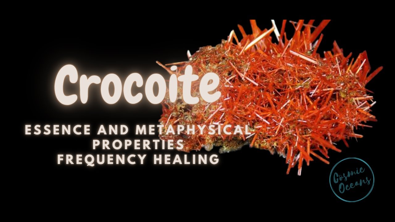 Crocoite Crystal Healing Frequency Meditation - Focus - Creativity ...