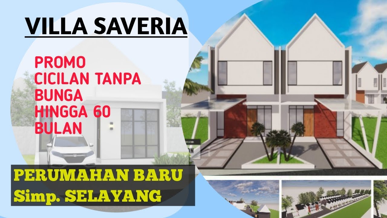 RUMAH MINIMALIS MODERN VILLA SAVERIA - JL. BUNGA RINTE SIMPANG SELAYANG ...