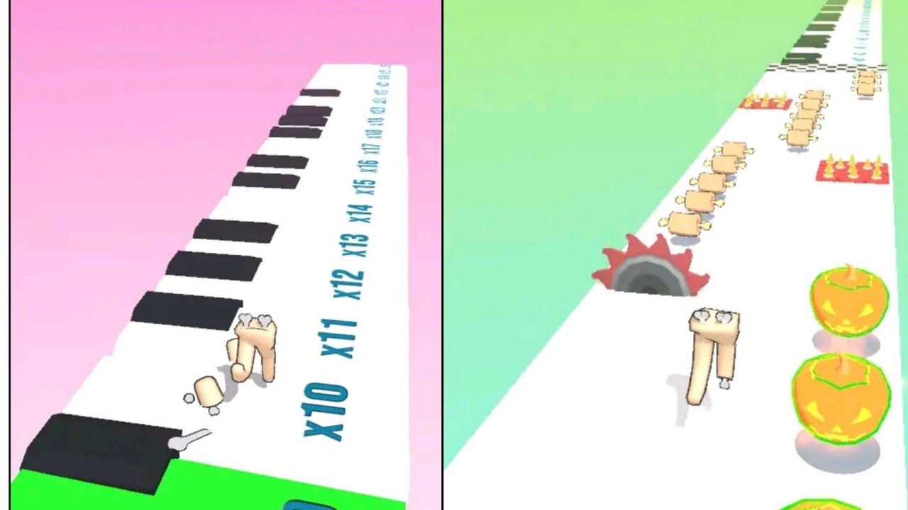 Finger Run ️🤞|| finger run all levels gameplay - YouTube