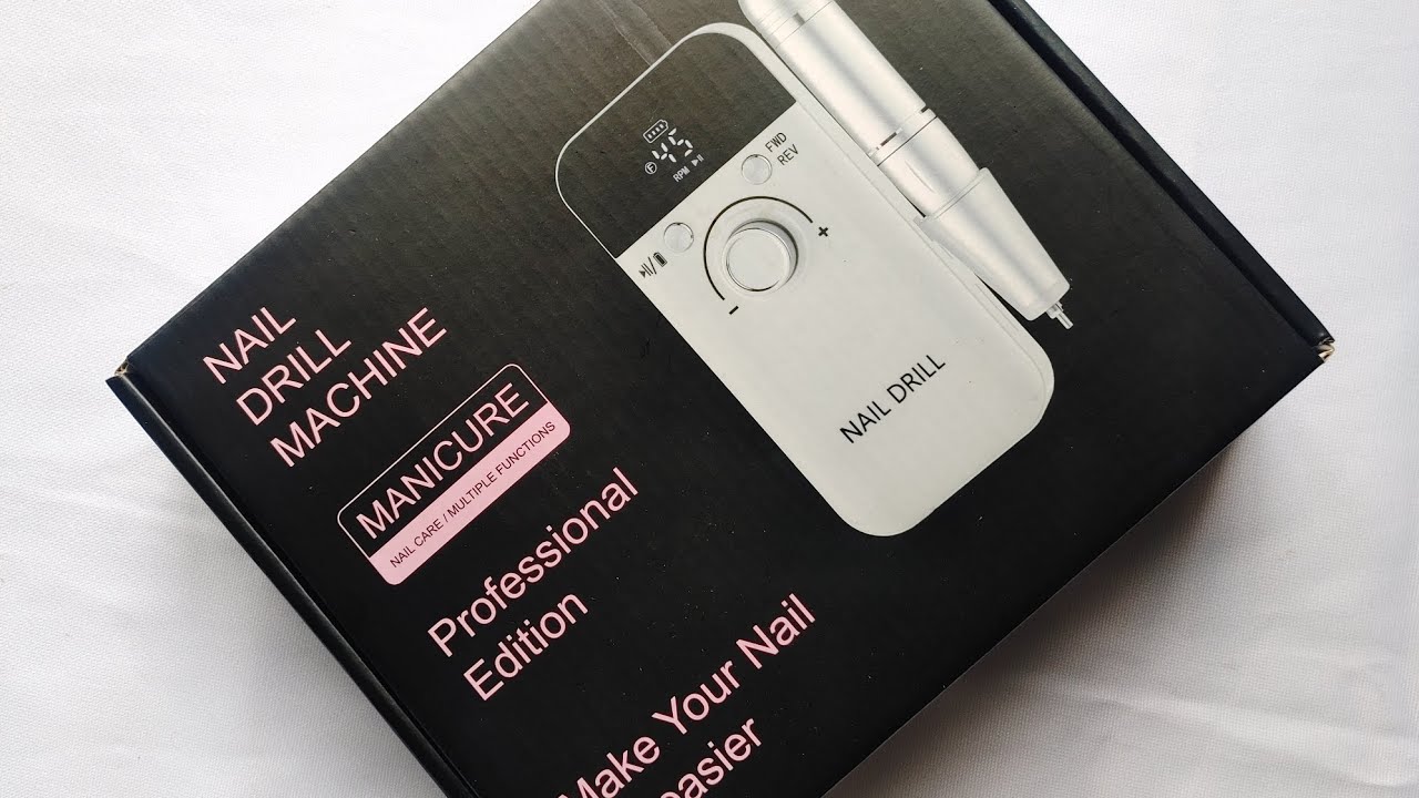 Unboxing Temu latest nail drill - YouTube
