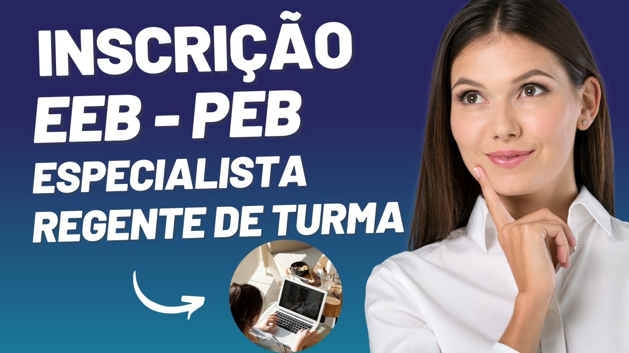 Como Fazer Inscrição Para EEB - Especialista da Educação Básica ...