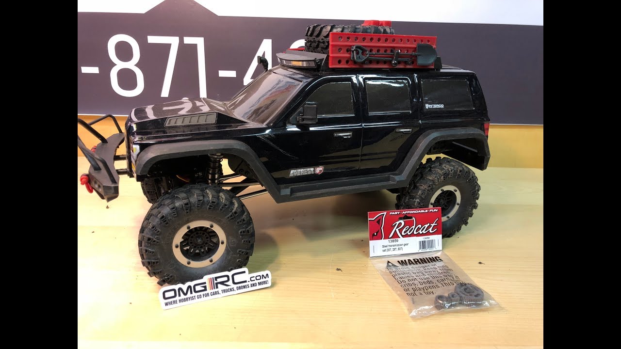 OMGRC Upgrading Gears on REDCAT Everest Gen 7 Pro 1/10 by OMGRC.com ...