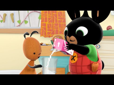 Smoothie, Chalk Dinosaur, PJ Party and MORE | 1+ Hour | Bing FULL EPISODES | Bing and Friends