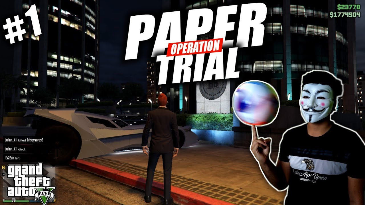 GTA 5: Operation Paper Trail Mission Part 1 | Yaty Gaming - YouTube