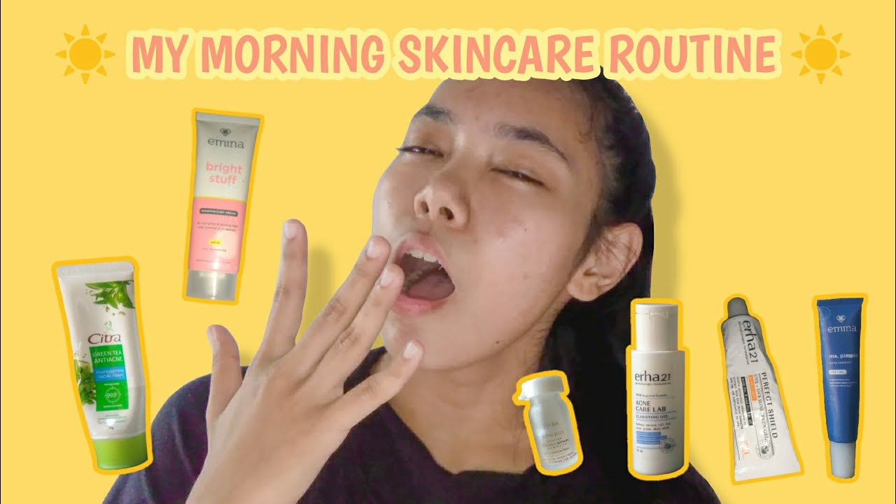 ☀️ My morning skincare routine (april '21) - YouTube