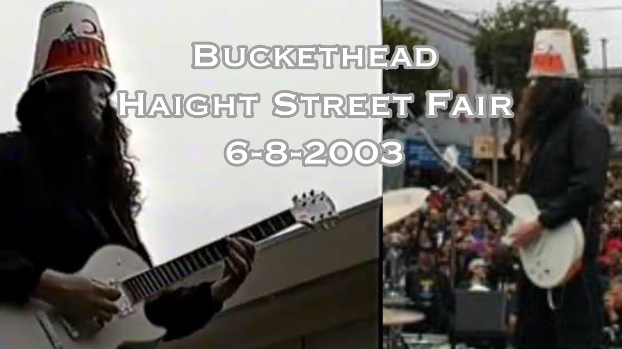 Buckethead Live Solos - Haight Street Fair 06/08/2003 - YouTube