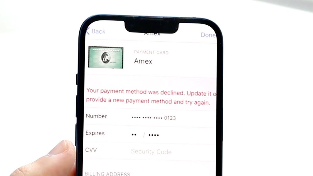 How To FIX iPhone Payment Method Declined! (2022) - YouTube