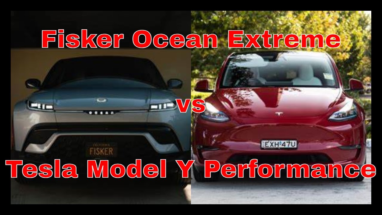 2023 Fisker Ocean Extreme vs Tesla Model Y Performance (Side by Side ...