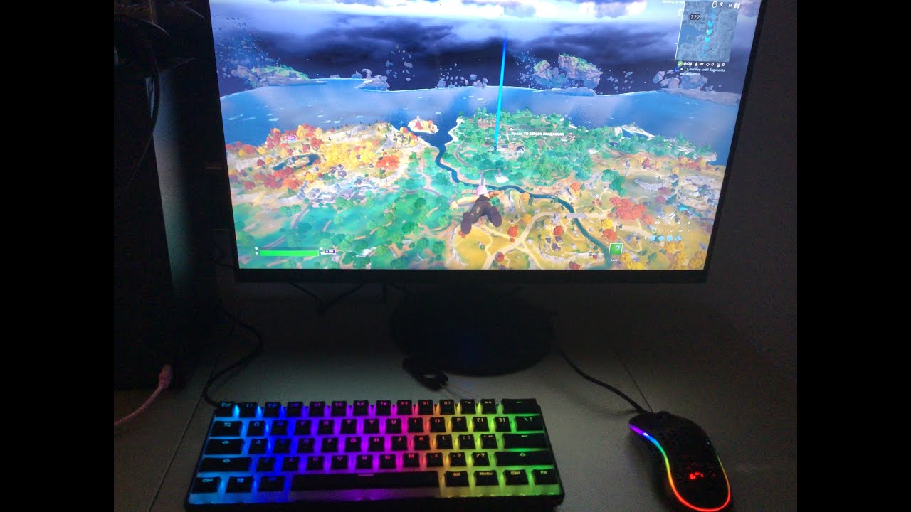 120FPS Gameplay + Unboxing Tezarre TK61 & Marvo M518 - YouTube